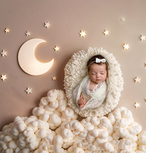 Moon digital backdrop - Backdroplovers